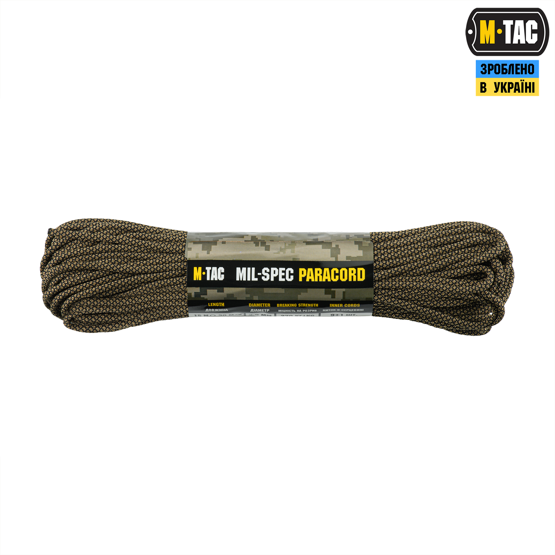 Купить M-Tac паракорд 550 mil-spec Coyote Diamond 30м: цены, отзывы ...