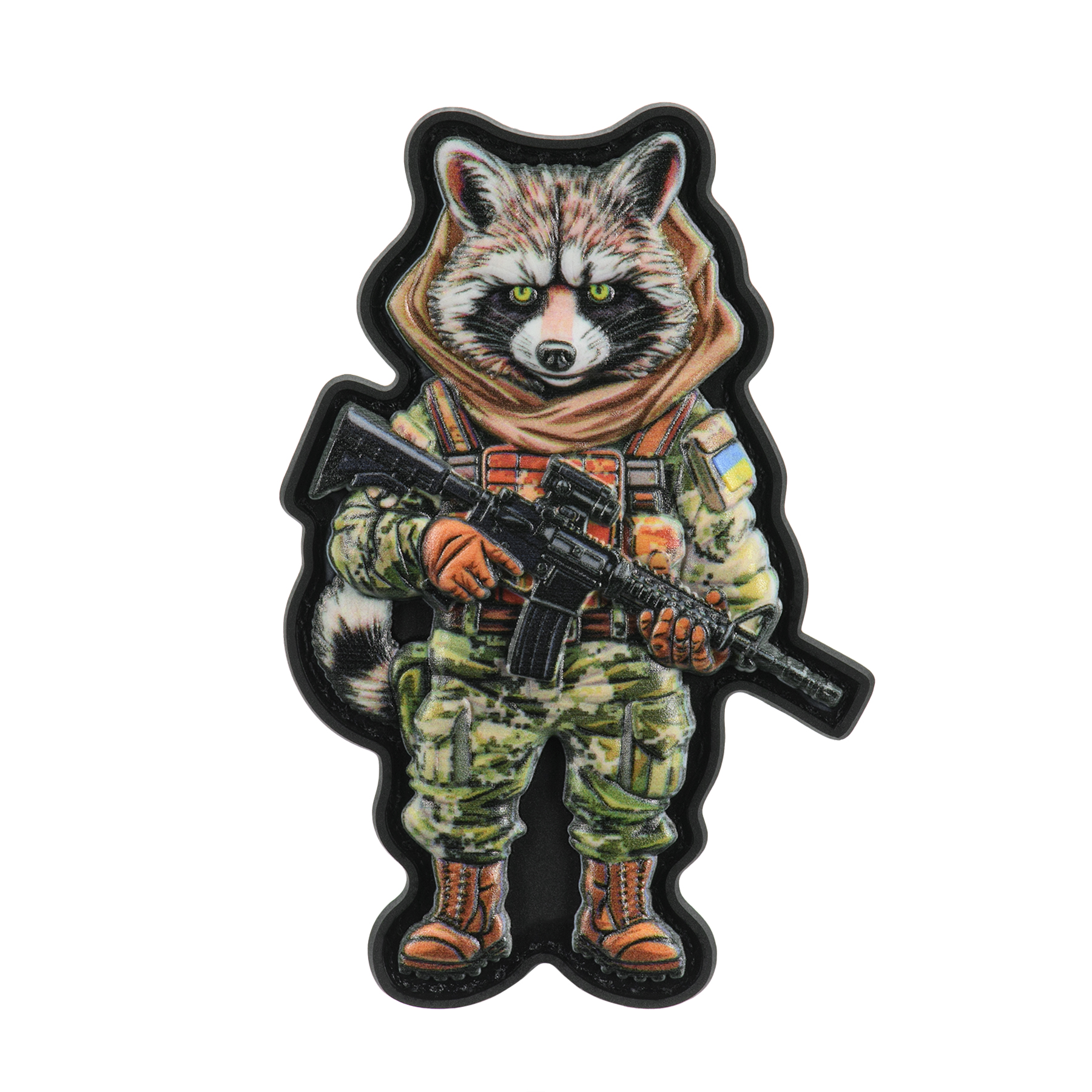 Купити [Нашивка Raccoon UA PVC MM14] – ціни, доставка, гарантії ...