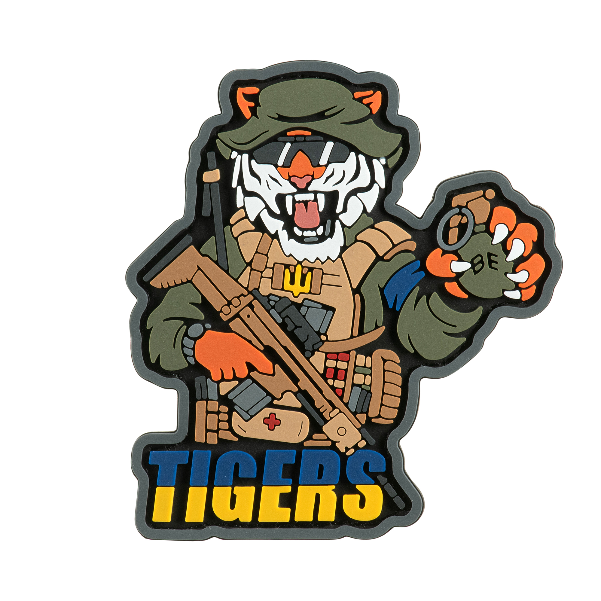 Купити [Brand Element нашивка Tigers PVC] – ціни, доставка, гарантії ...